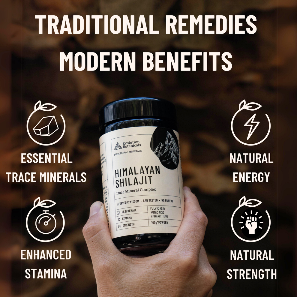Organic Himalayan Shilajit – Evolution Botanicals