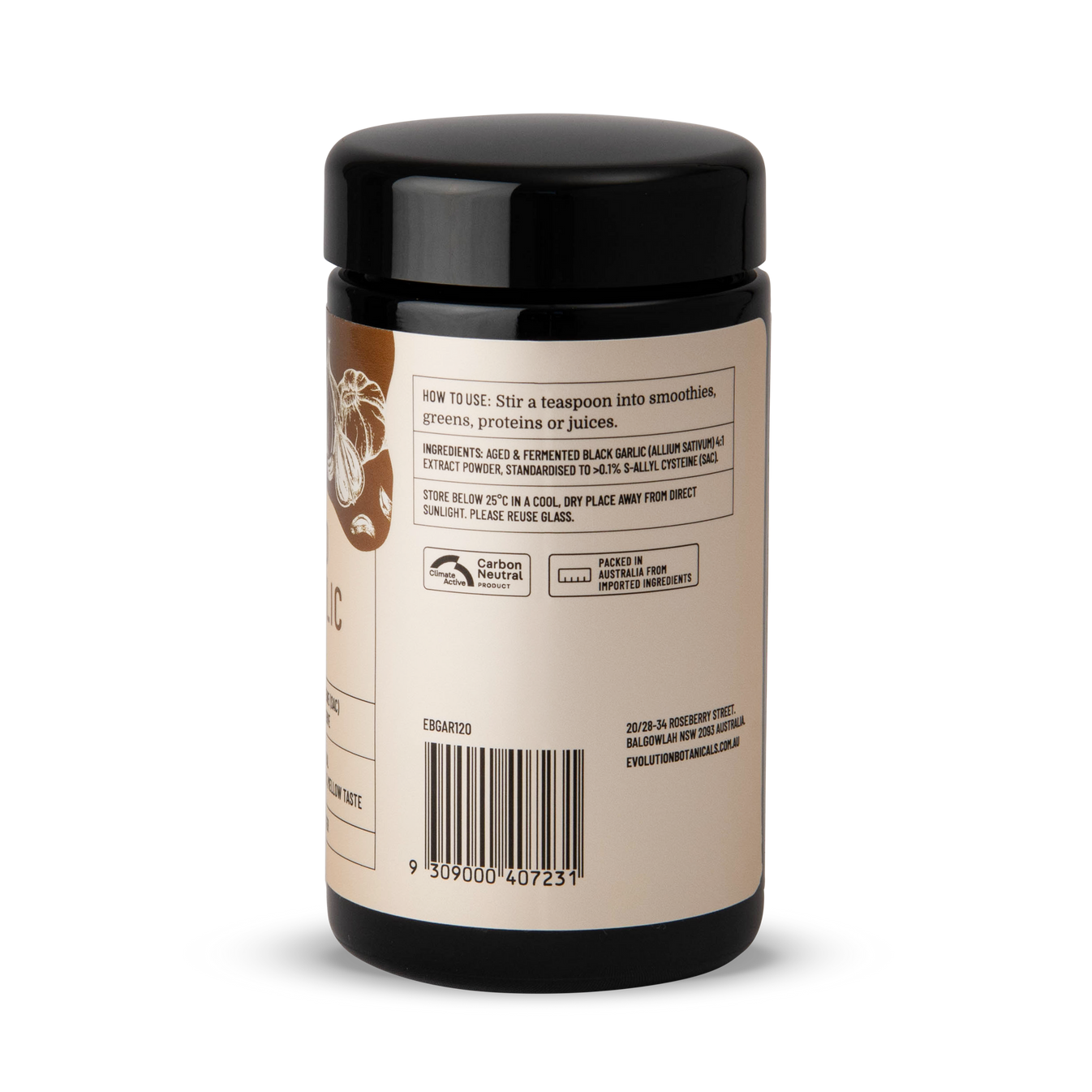 Aged Fermented Black Garlic – Evolution Botanicals