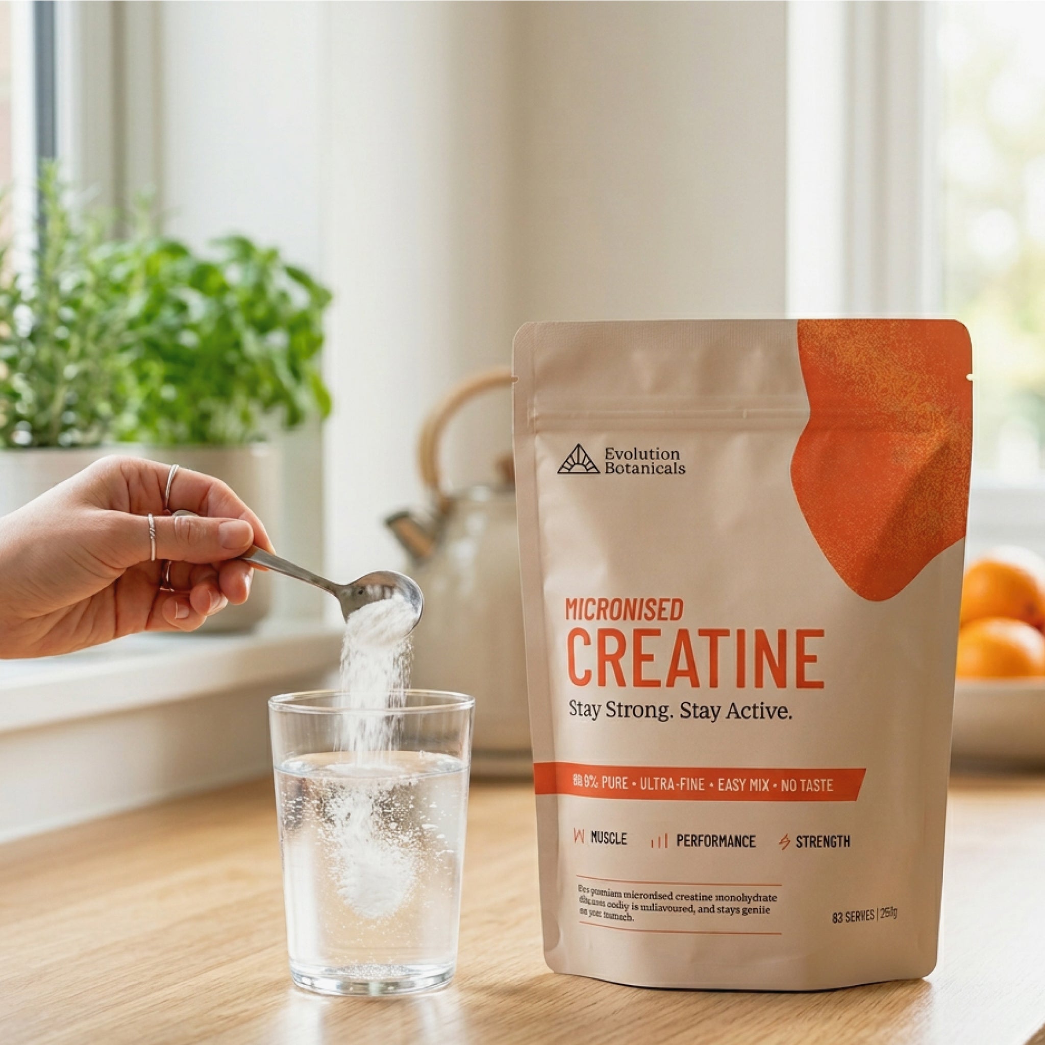 Micronised Creatine – Evolution Botanicals