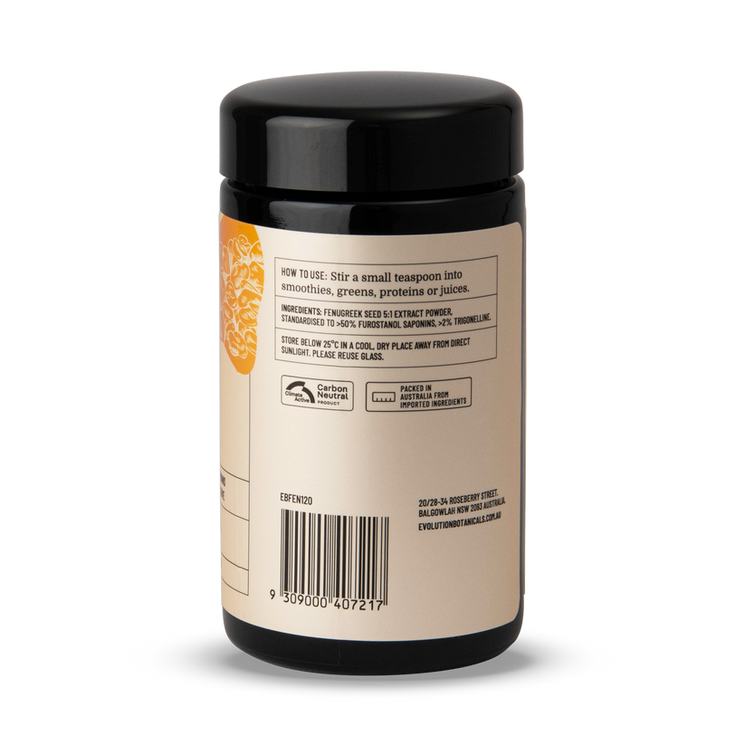 Fenugreek >50% – Evolution Botanicals